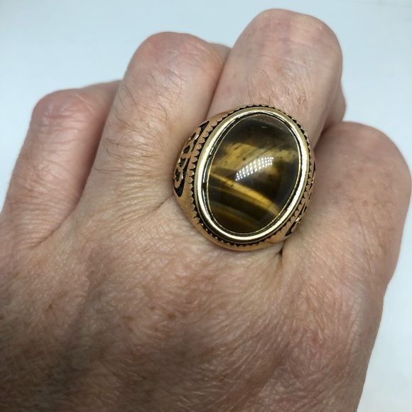 Nemesis jewelry nyc | Accessories | Vintage Golden Stainless Steel ...